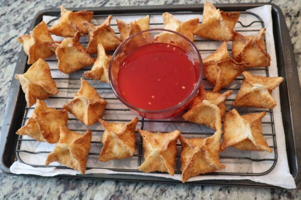 Restaurant Style Crab Rangoon - Cooking With The Catrons
